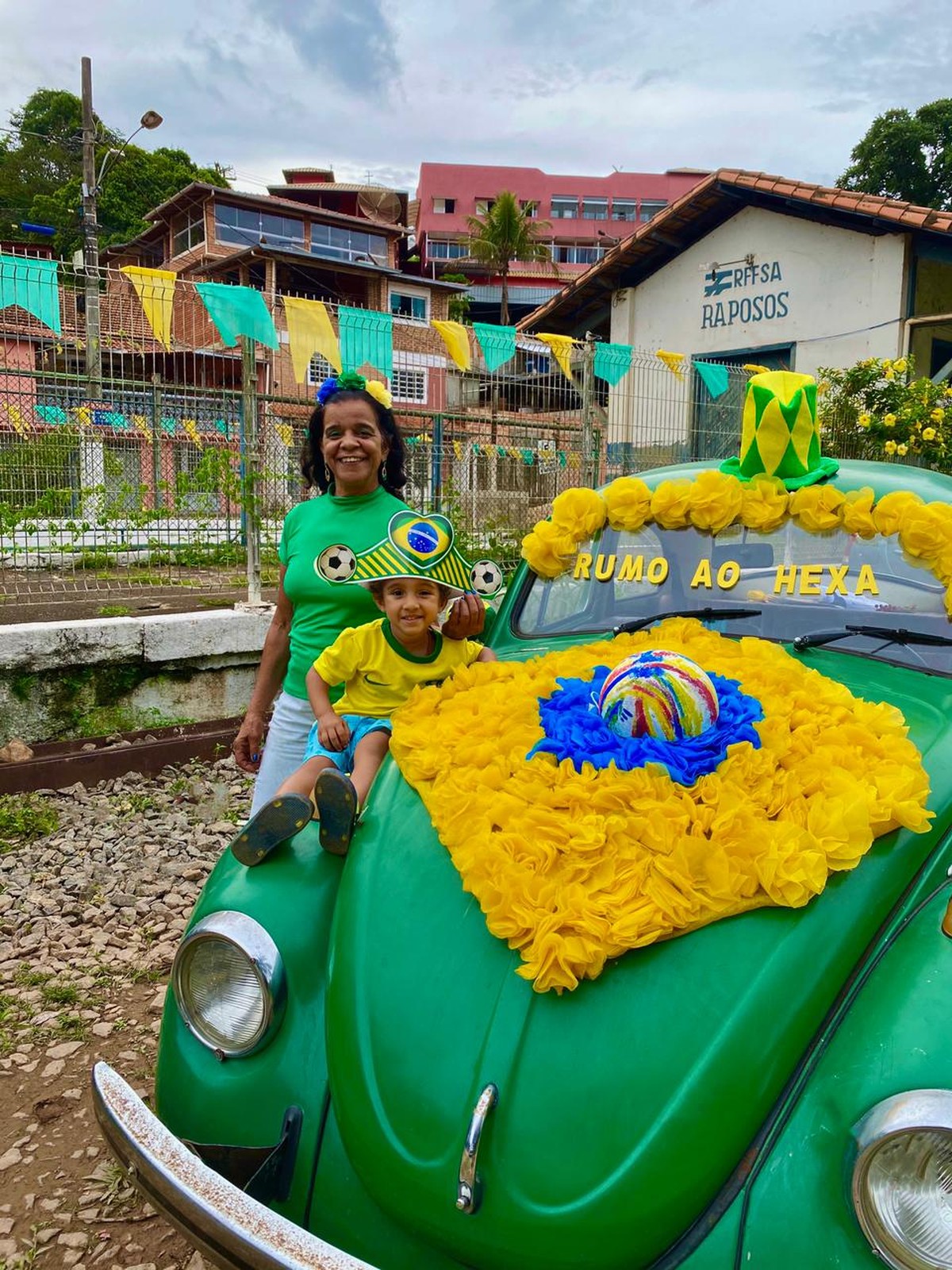Copa do Mundo: Fusca é decorado para incentivar torcida pelo hexa da ...