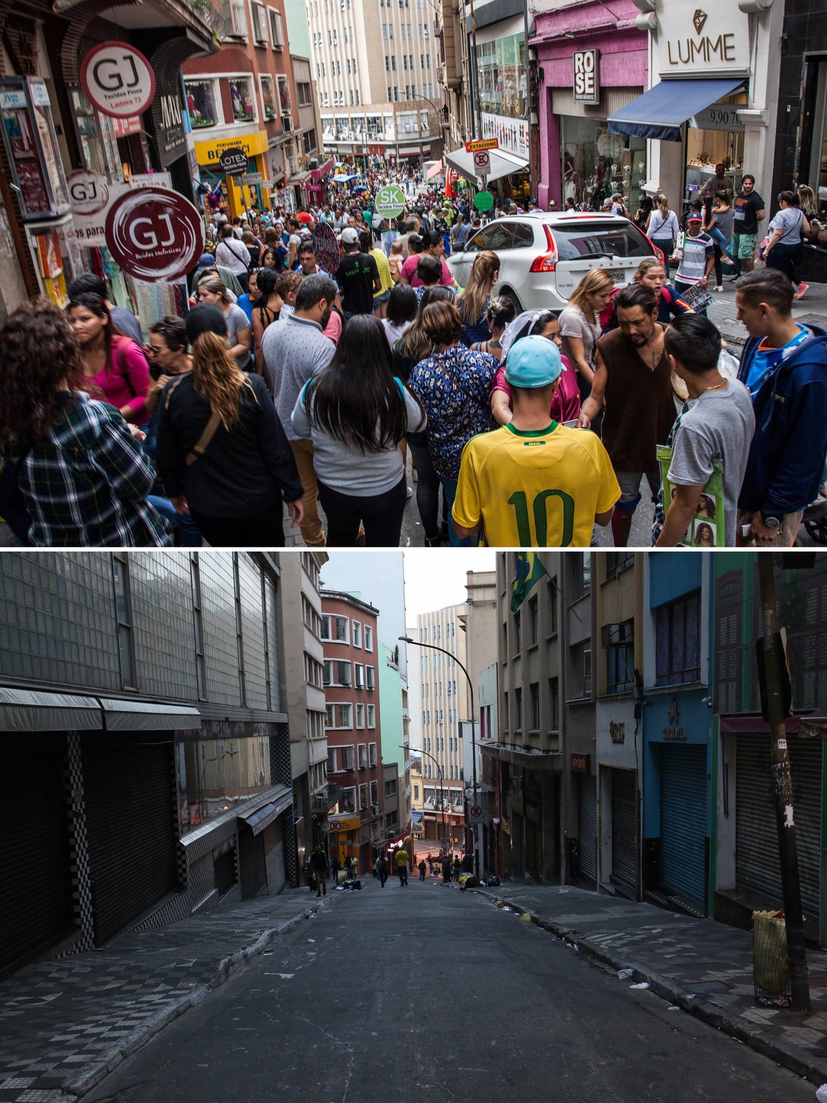 Copa do Mundo: jogo do Brasil muda a cara de locais de São Paulo; FOTOS ...