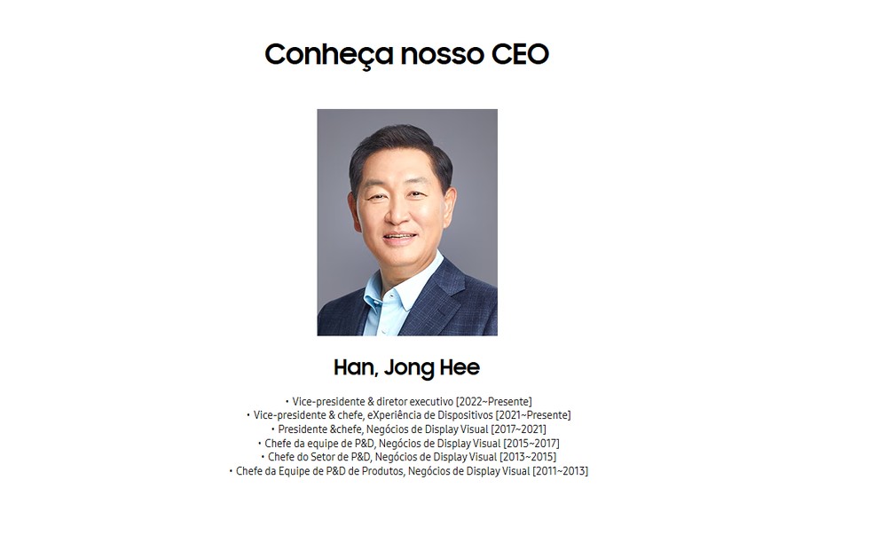 CEO da Samsung morre aos 63 anos - ROLNEWS