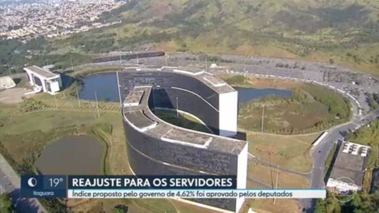Reajuste de 4,62% para servidores de MG é aprovado na Assembleia | Minas Gerais | G1