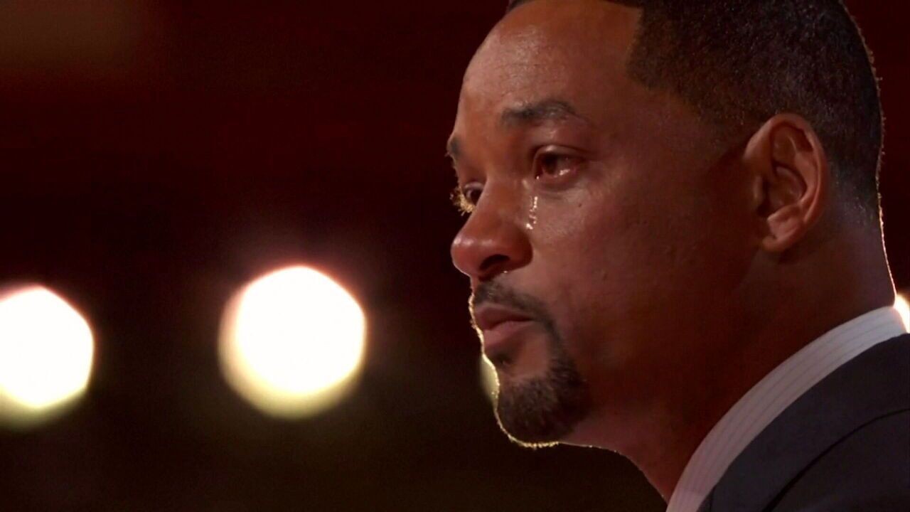 Will Smith chora em discurso ao ganhar 1º Oscar e pede desculpa após ...