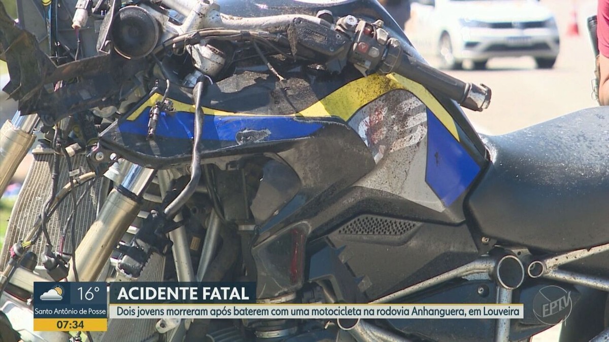 Acidente com moto de luxo deixa dois mortos na Rodovia Anhanguera | Campinas e Região | G1