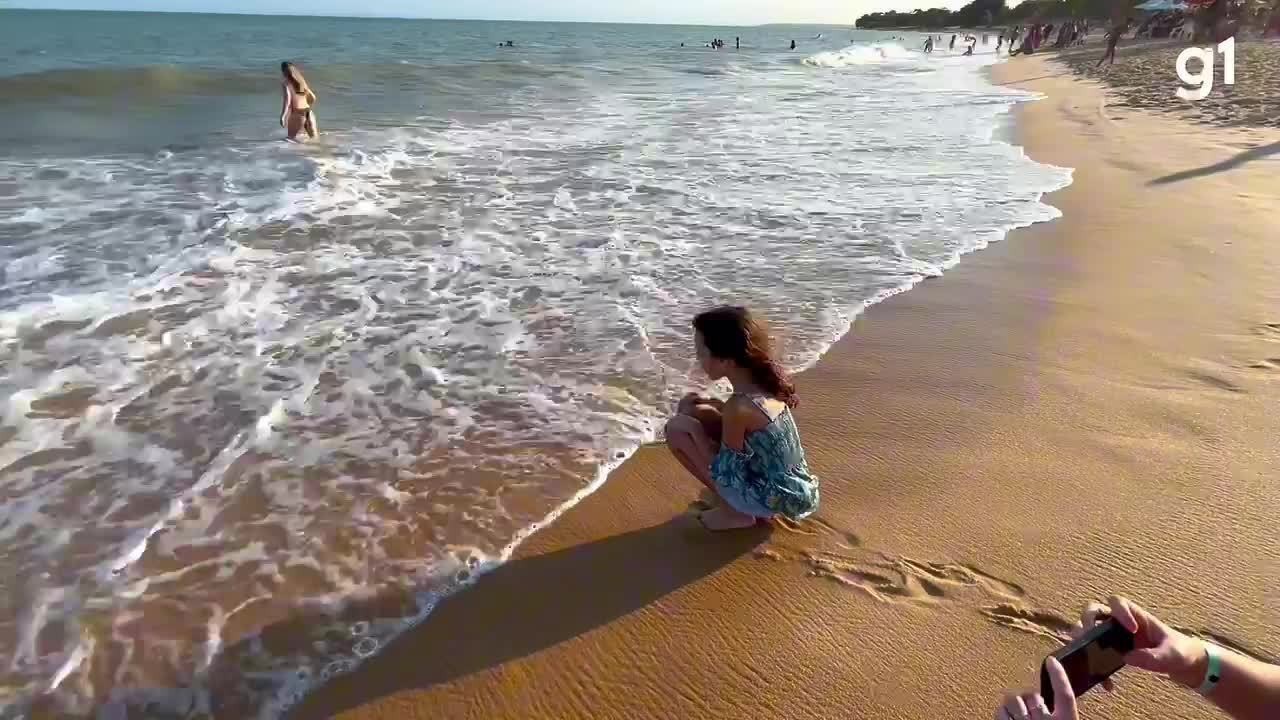 VÍDEO: Crianças vibram ao realizar sonho de conhecer o mar: ‘É ...