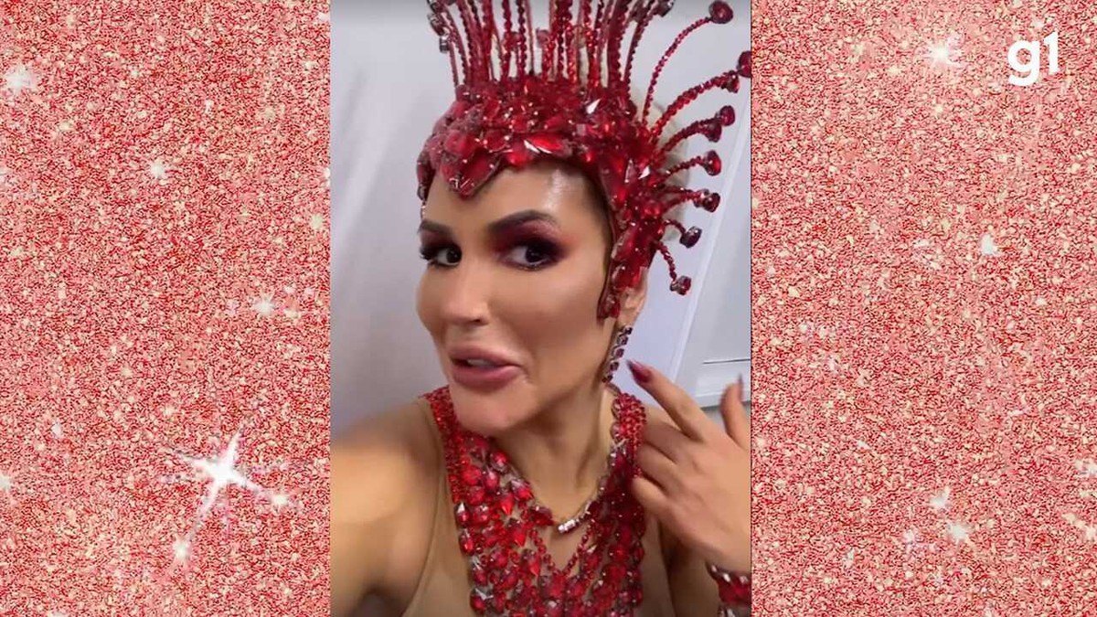 Deolane Bezerra perde brinco de rubis e diamantes em desfile da Grande ...