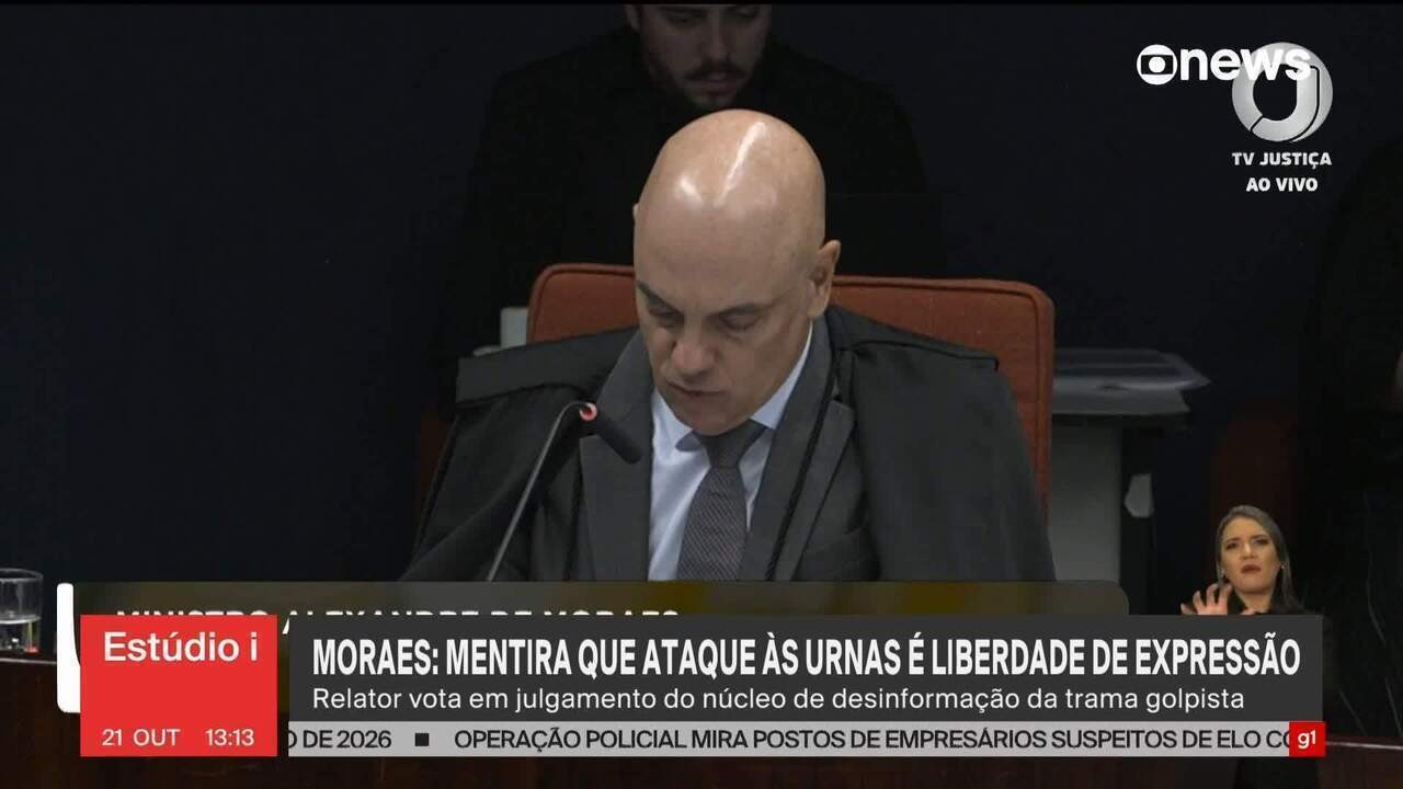 Trama golpista: Moraes e Zanin votam para condenar sete réus do núcleo ...