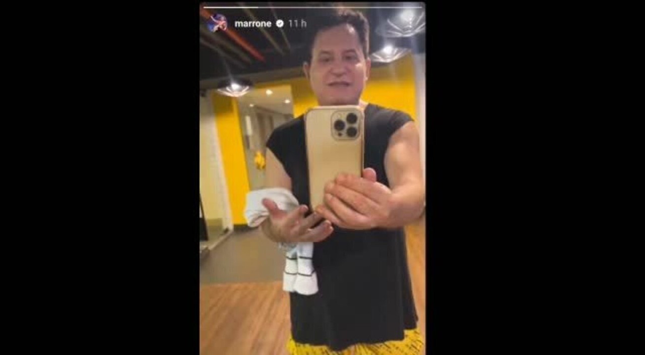 Marrone comemora resultado de procedimentos no rosto: 'Estou ...