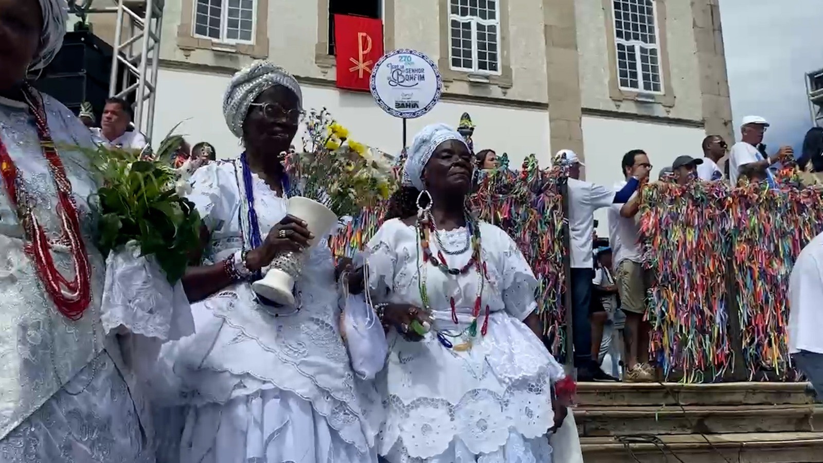 Confira imagens da Lavagem do Bonfim, em Salvador; evento celebra 270 anos da Basílica do Bonfim