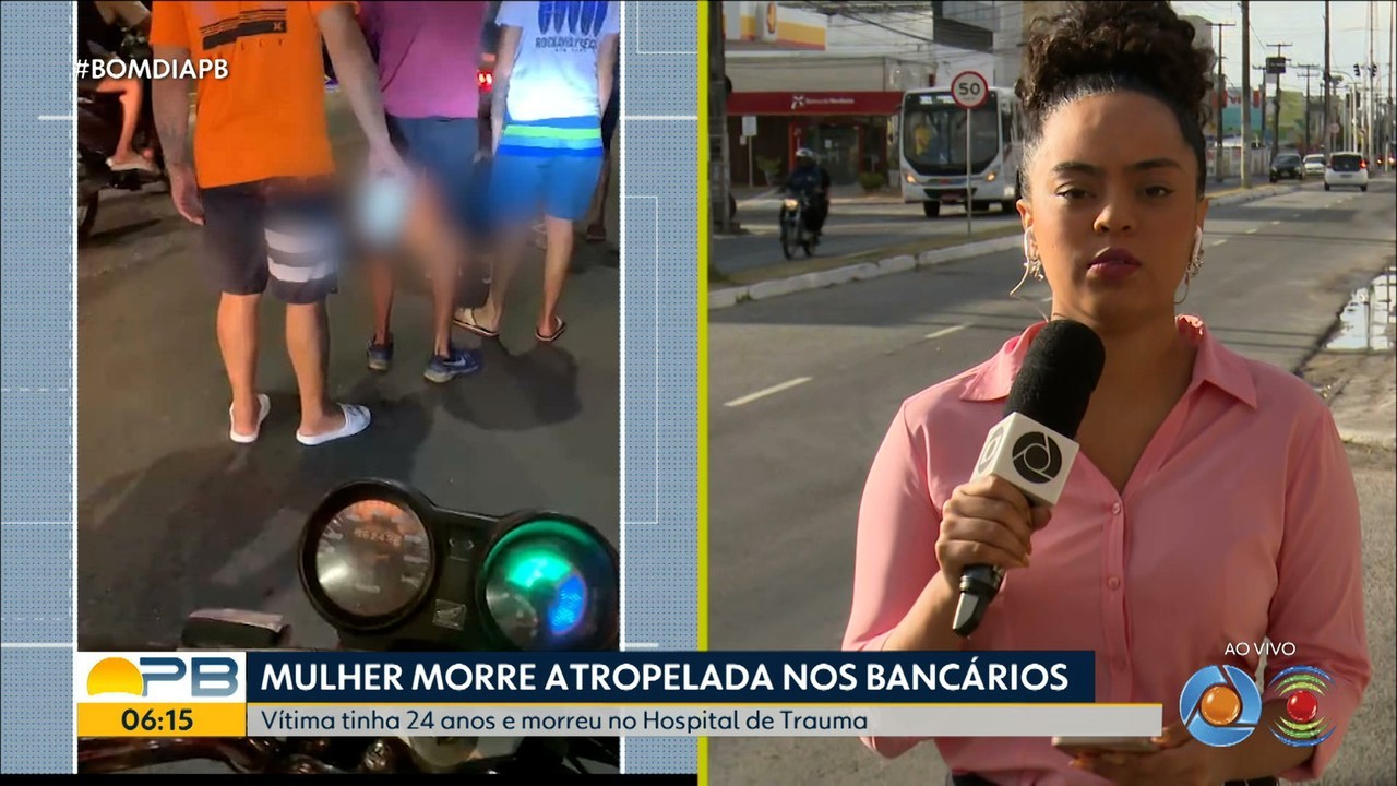 Mulher de 24 anos se desequilibra de carro, cai em avenida de João Pessoa e morre atropelada ...