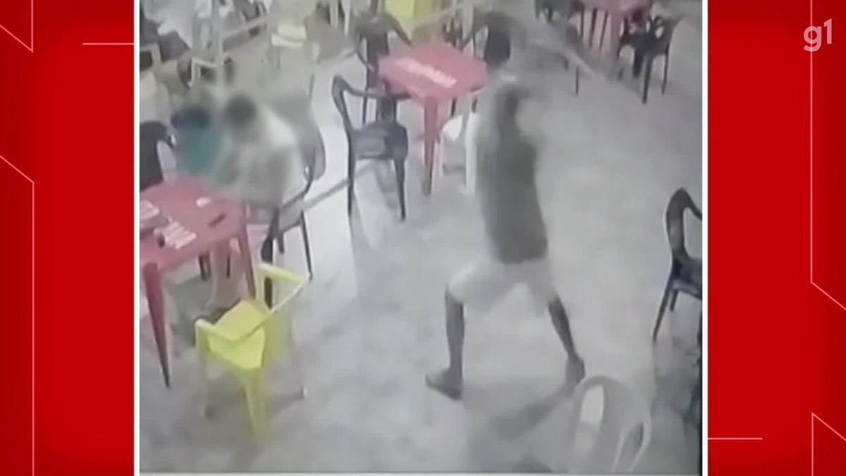 VÍdeo Homem é Agredido Na Cabeça Com Golpes De Foice Em Bar De