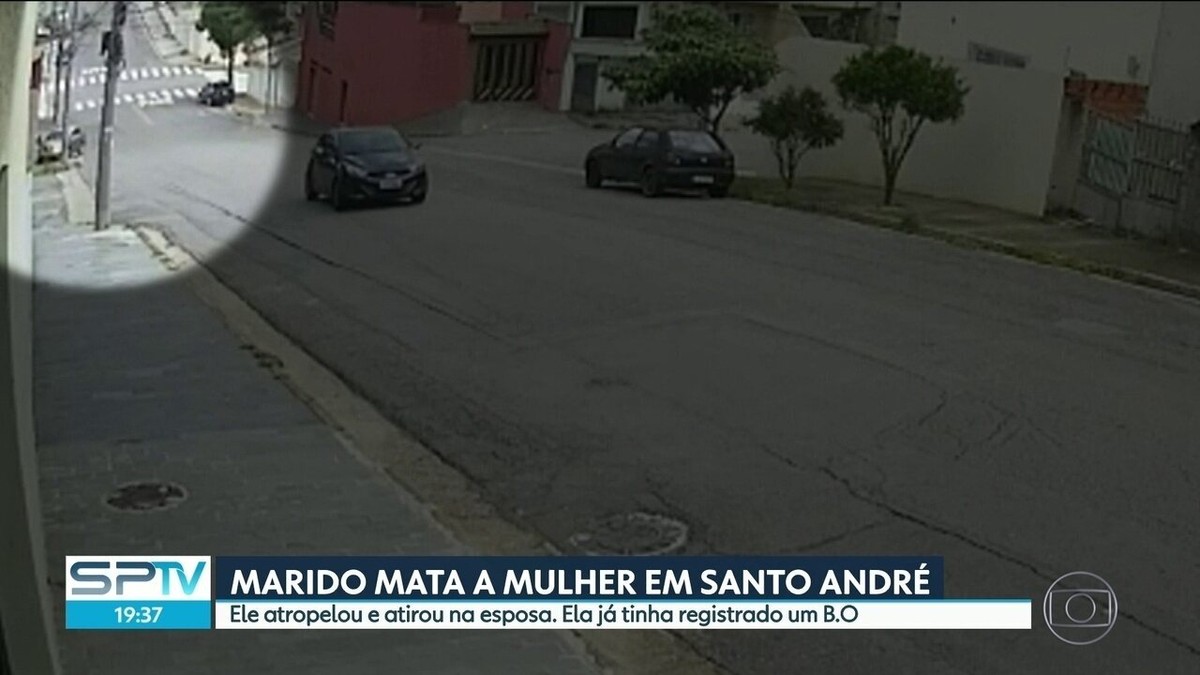 Mulher é atropelada e morta a tiros pelo marido em Santo André | São Paulo | G1
