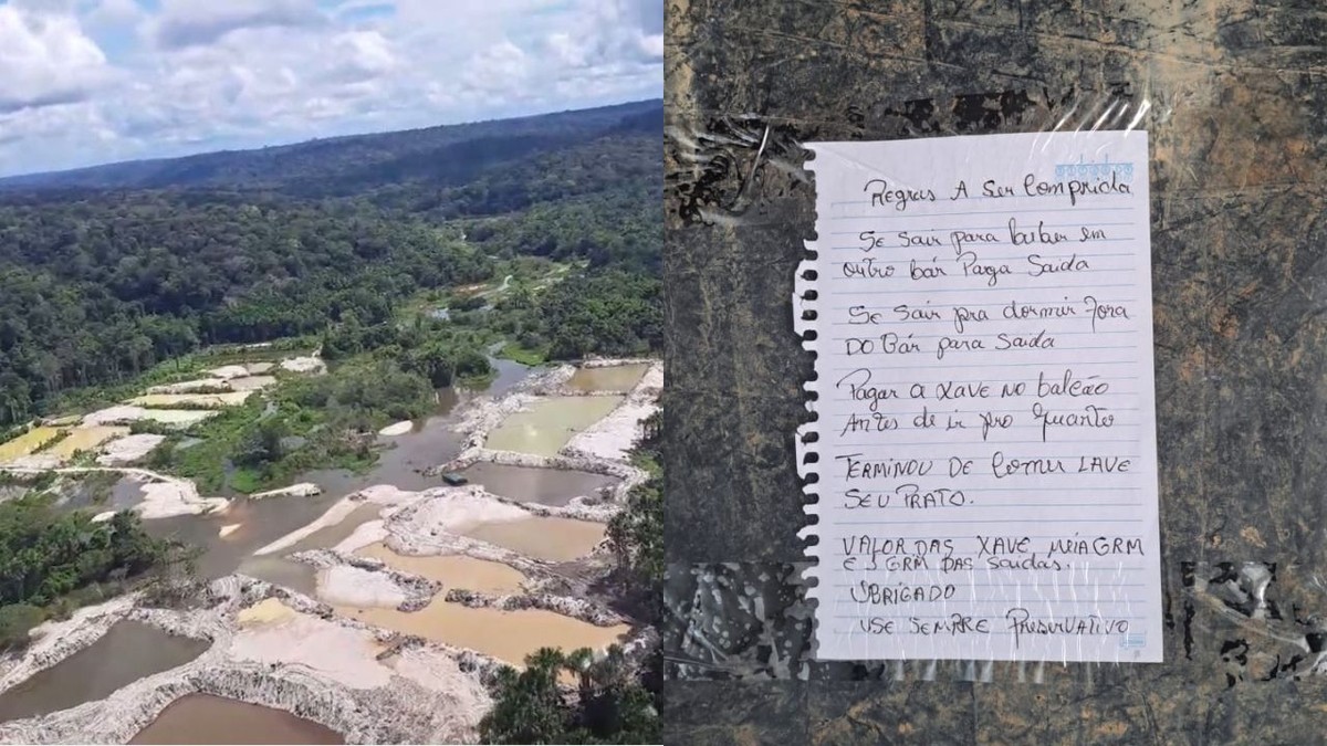Pf Acha Regras Em Acampamento Do Garimpo Ilegal No Am E Investiga Se