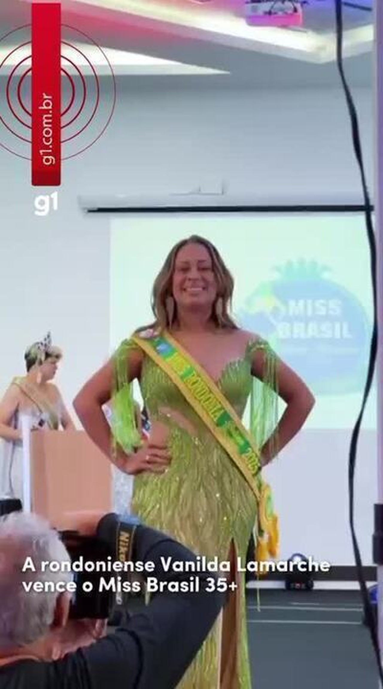 Miss Brasil 35+: Rondoniense Vanilda Lamarche é a vencedora | G1