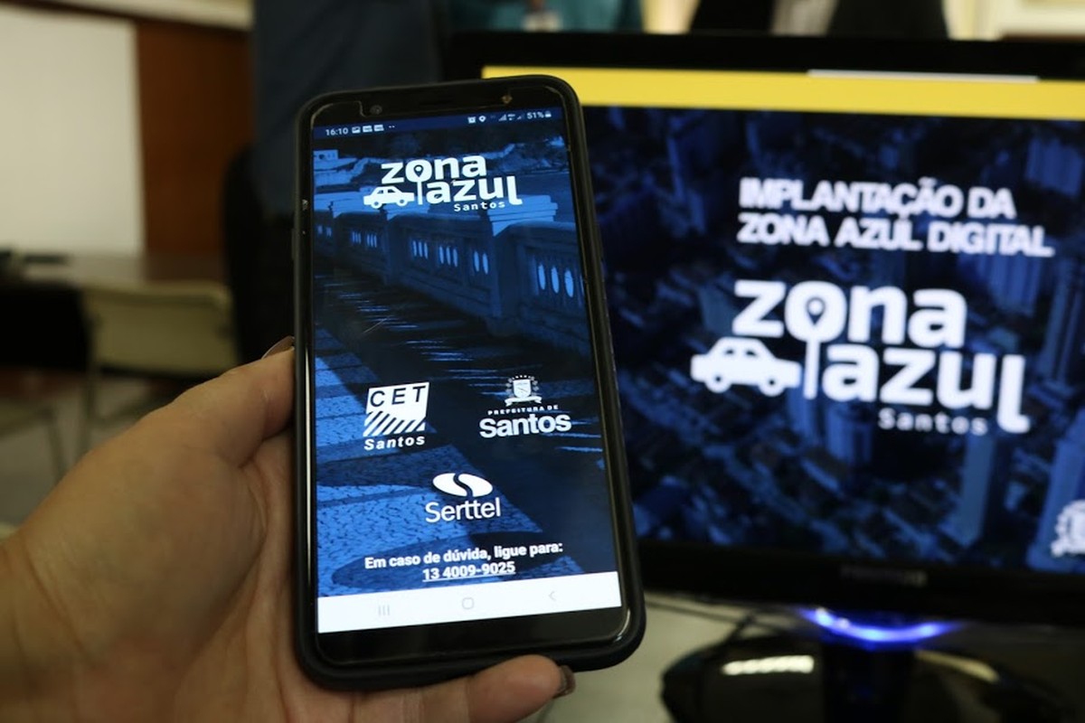 Zona Azul digital passa a funcionar em Santos a partir desta quarta ...