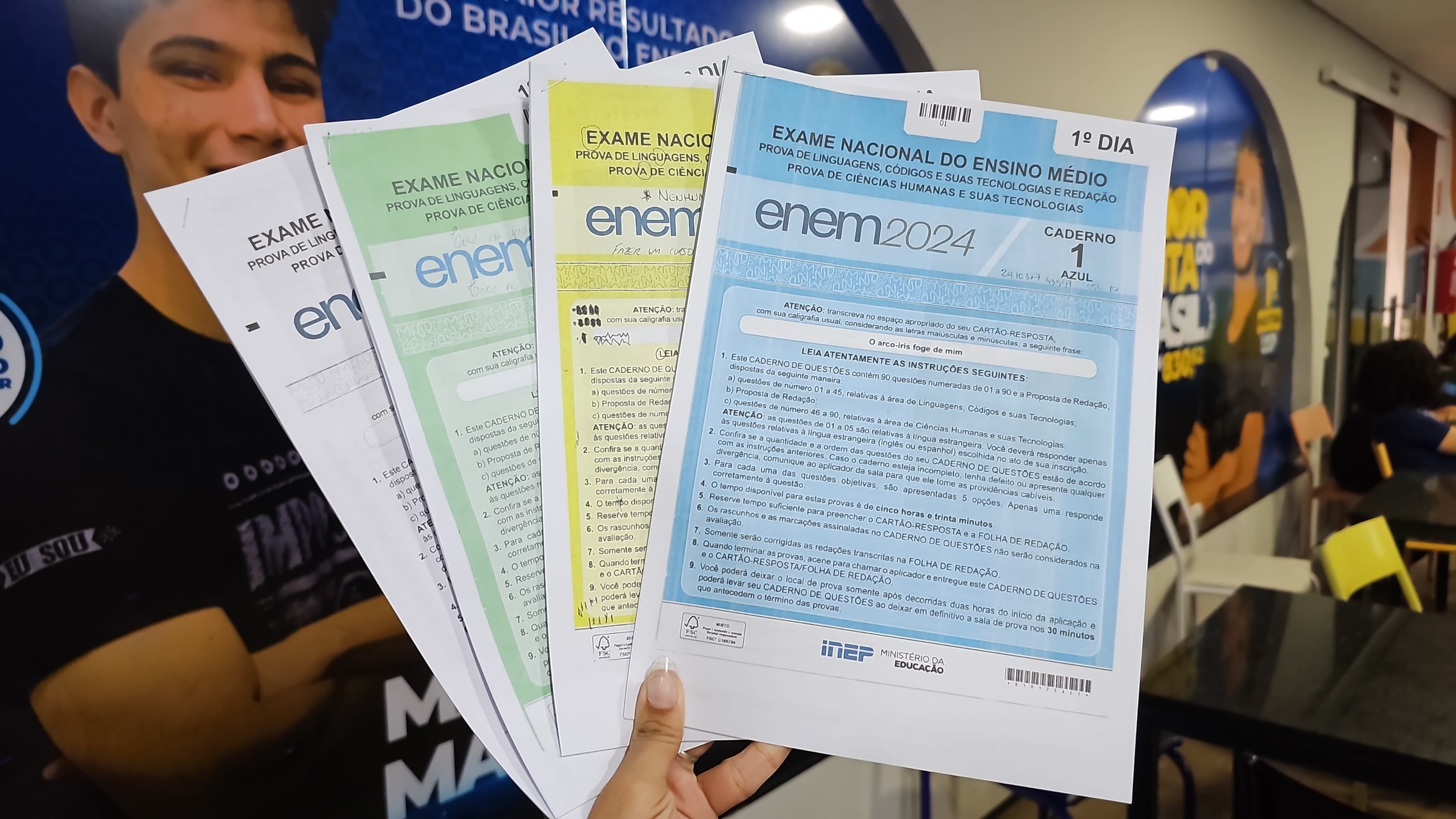 Enem 2024: segundo dia do exame tem provas de matemática e ciências da natureza | Enem 2024 | G1