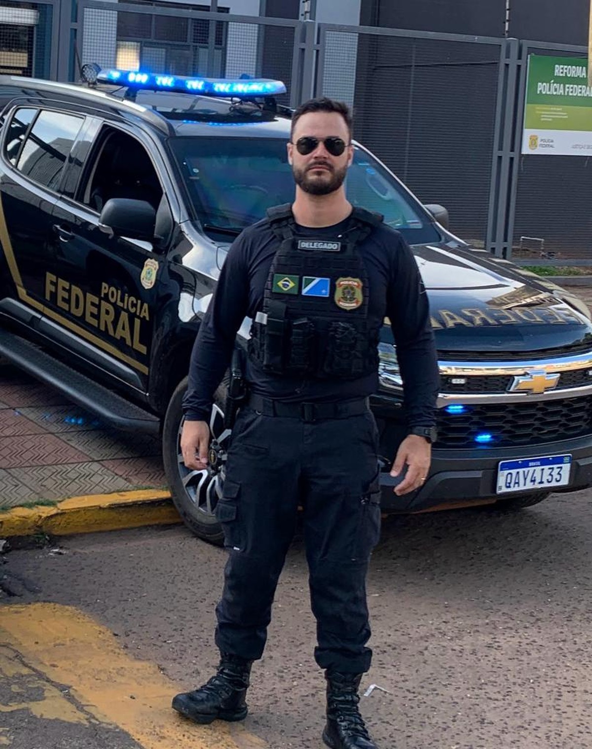 Novo delegado chefe da Polícia Federal toma posse em Ponta Porã na ...