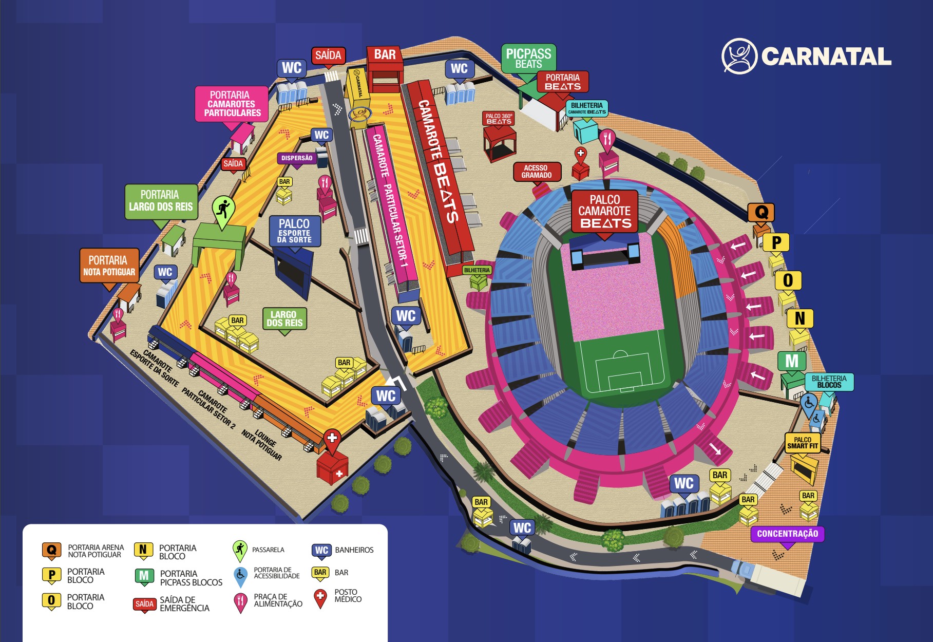 Carnatal 2024 traz 'pipoca' para o centro do Corredor da Folia em novo ...