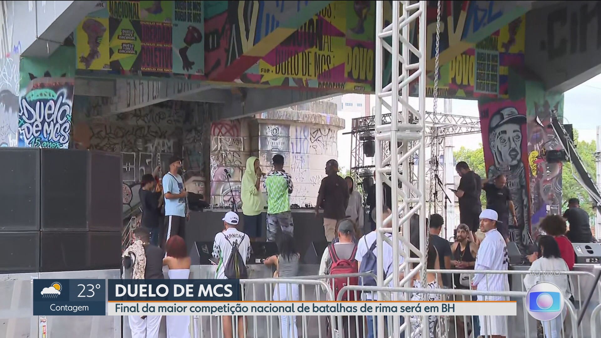 Belo Horizonte recebe a final da disputa do Duelo de MCs, no Viaduto Santa Tereza | Minas Gerais ...