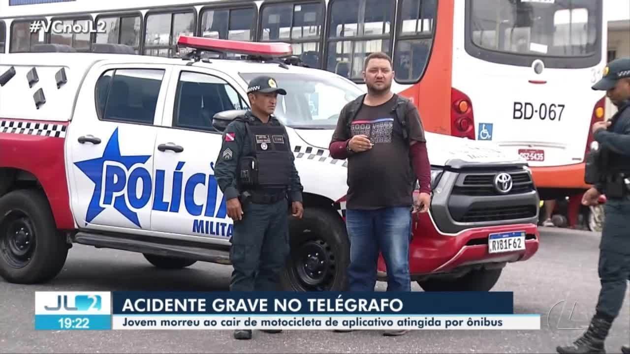 Mulher é atropelada por ônibus e motorista foge sem prestar socorro, no centro de Belém | Pará | G1