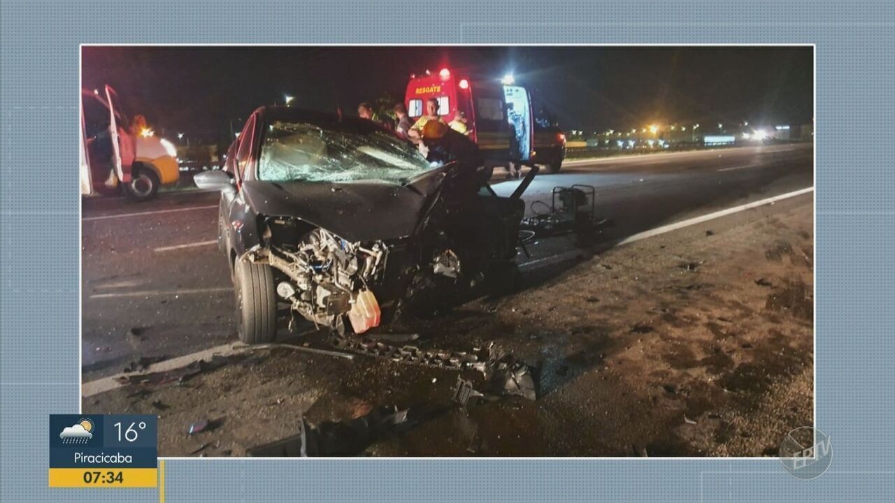 Colisão frontal entre veículos deixa duas pessoas mortas e dois feridos graves em Campinas ...