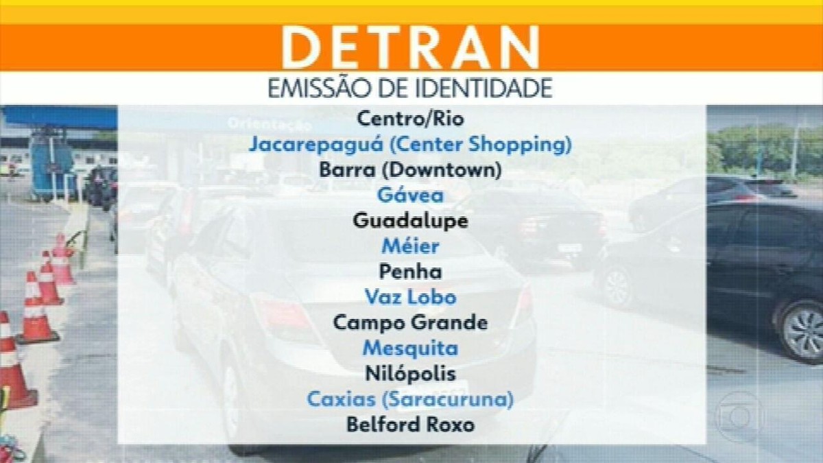 Detran-RJ amplia atendimento para segunda via da identidade | Rio de ...