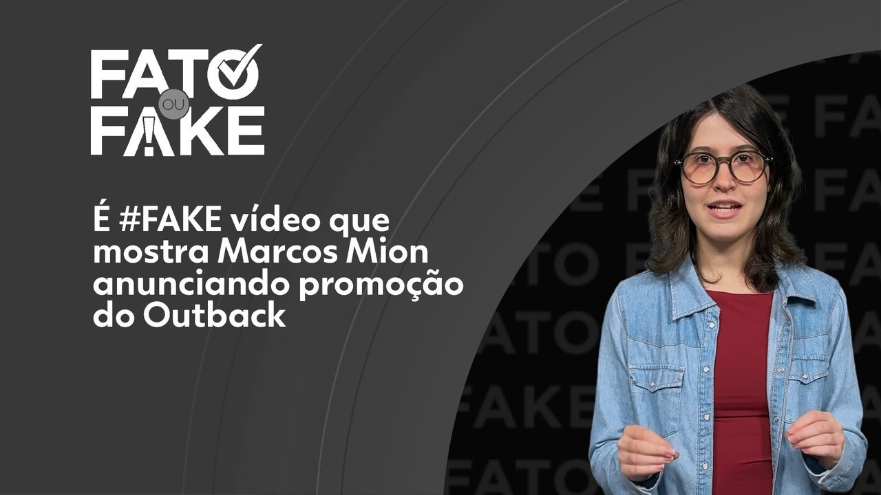 É #FAKE vídeo que mostra Marcos Mion anunciando promoção do Outback ...