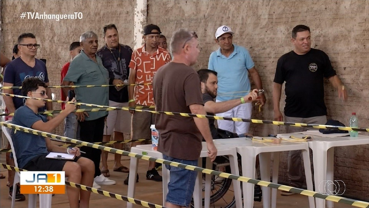 Moradores de loteamento em Palmas fazem campeonato de baladeira | G1