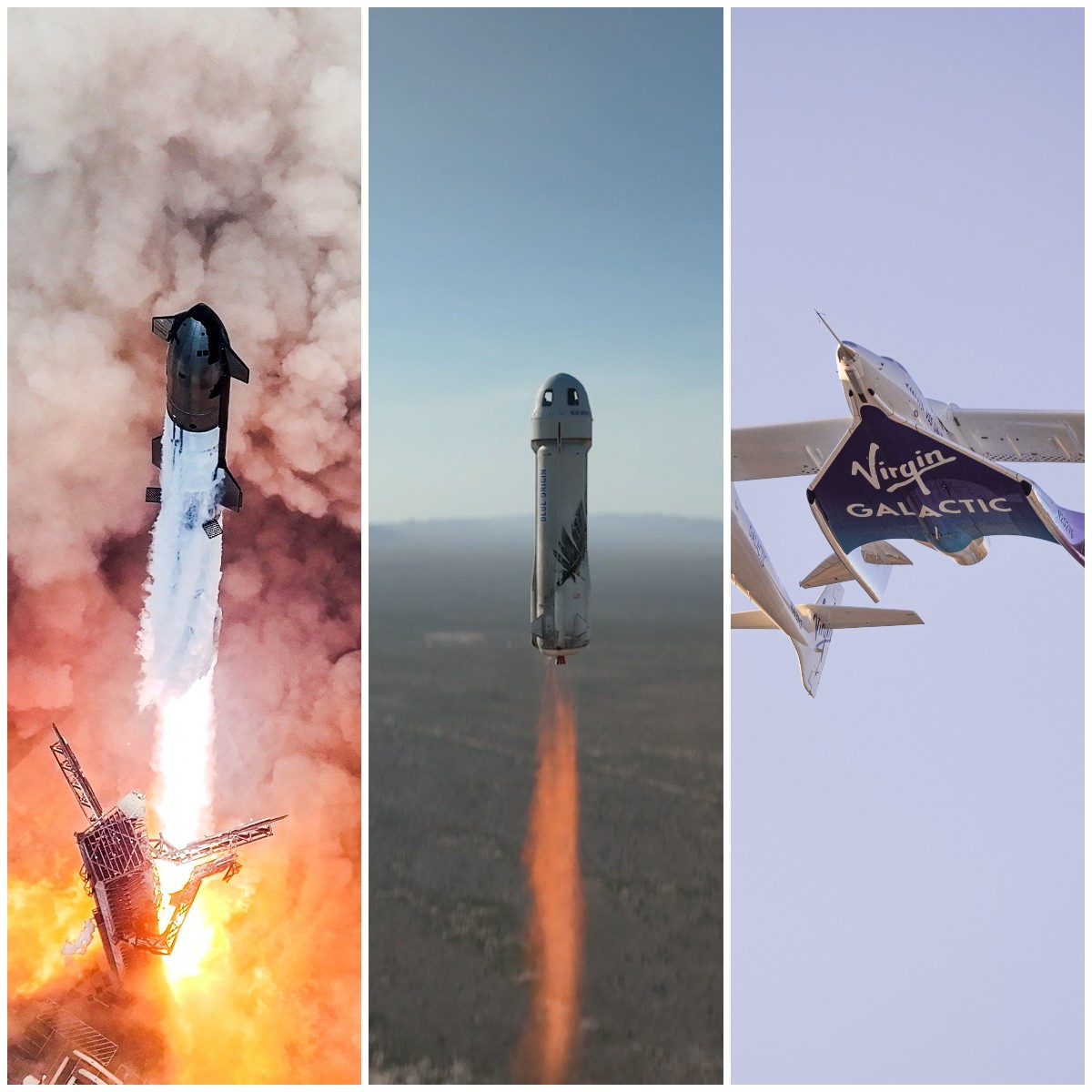 SpaceX, Blue Origin e Virgin Galactic: como está a corrida de ...