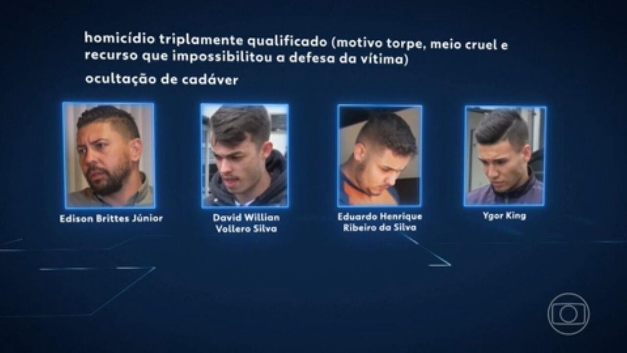 Acusados de envolvimento no assassinato do jogador Daniel Corrêa ...