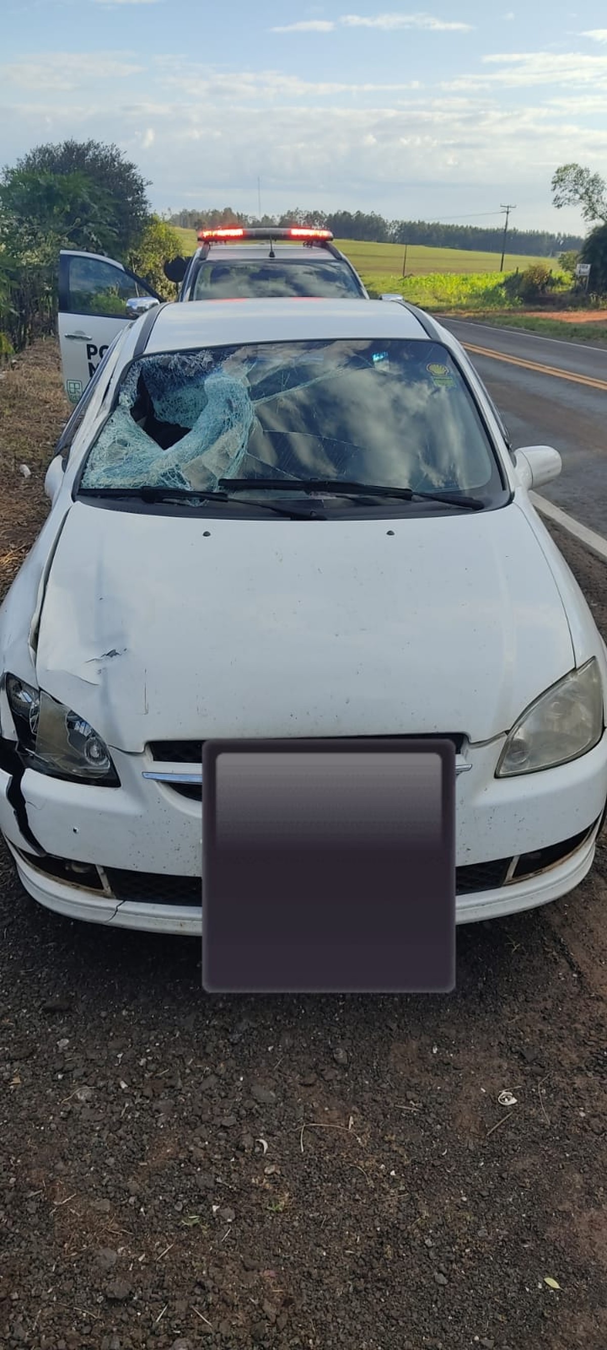 Mulher morre ao ser atropelada por carro na PR-170 | Norte e Noroeste | G1