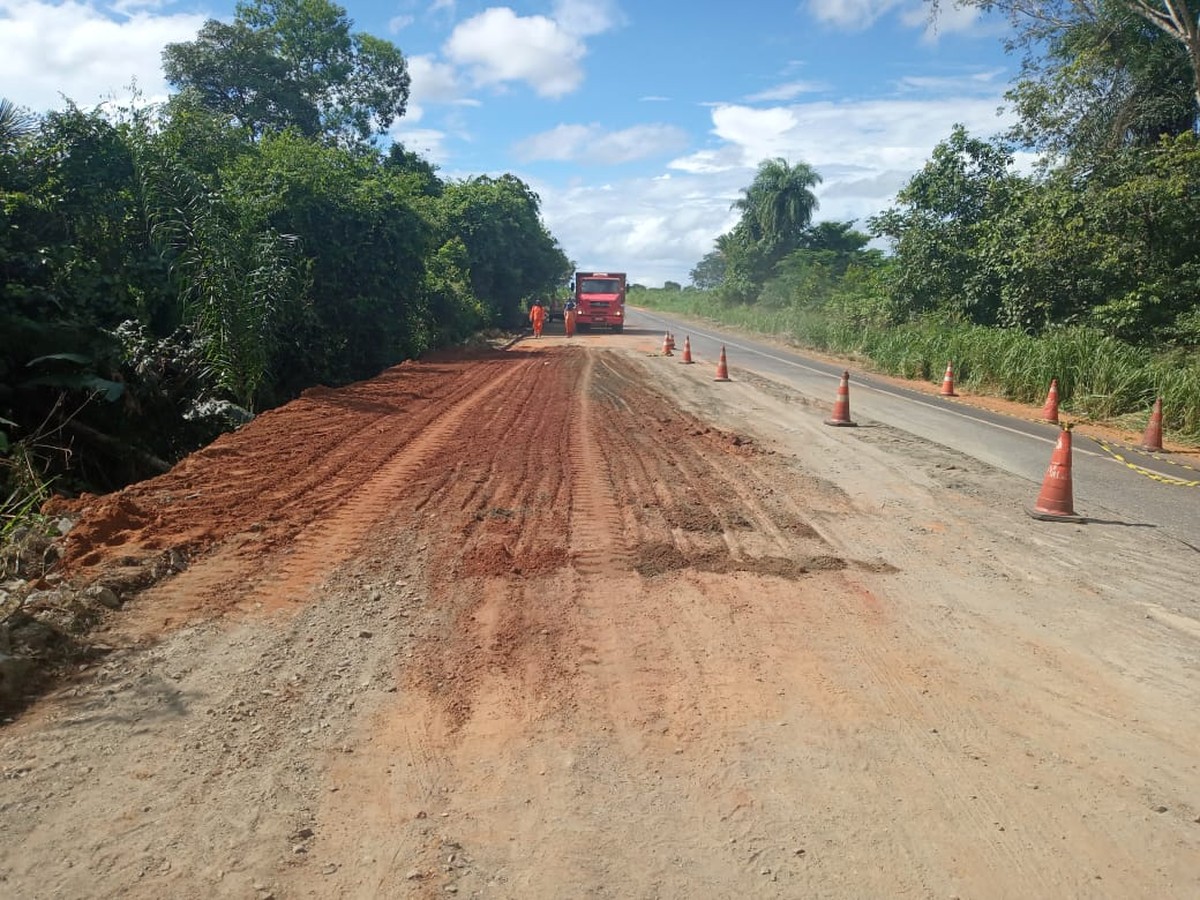 Trecho da BR-010 afetado pelas chuvas é liberado em Governador Edison ...