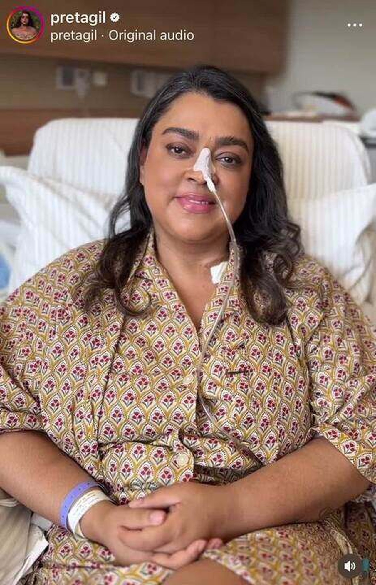 Preta Gil tem alta da UTI e diz que 'está livre de células cancerígenas ...