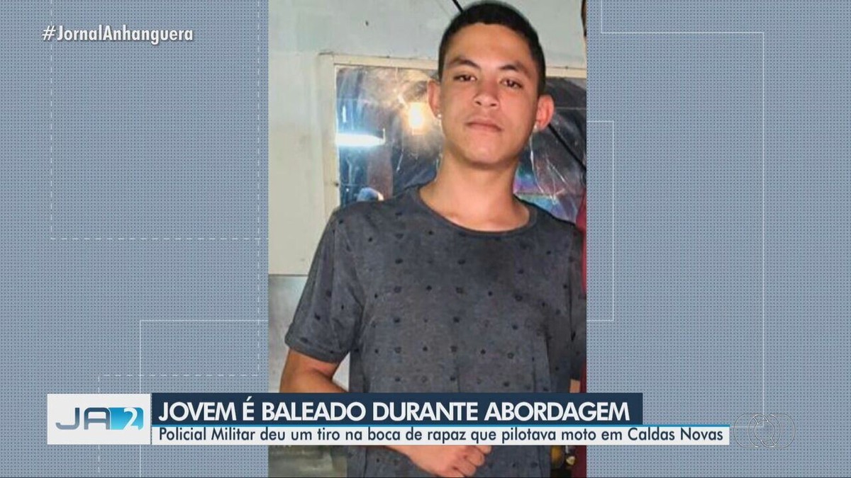 Jovem Leva Tiro Na Boca Durante Abordagem Policial Em Caldas Novas Pm