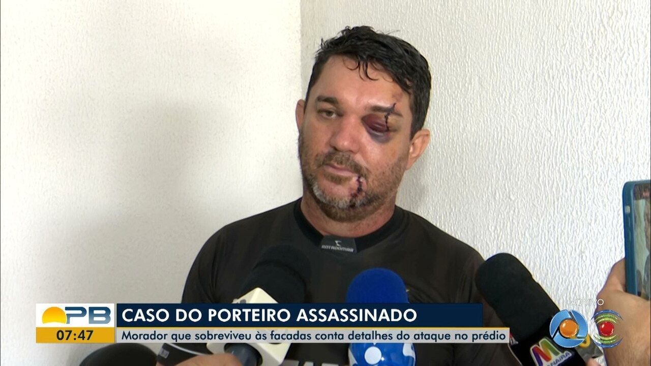 Subsíndico esfaqueado por morador que matou porteiro de prédio relembra que quebrou faca com a ...