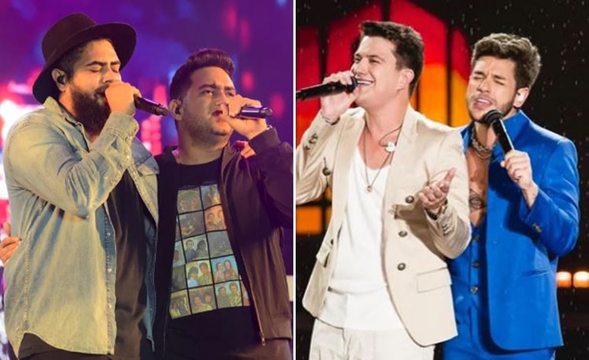 Henrique e Juliano e Hugo e Guilherme são atrações do fim de semana em ...