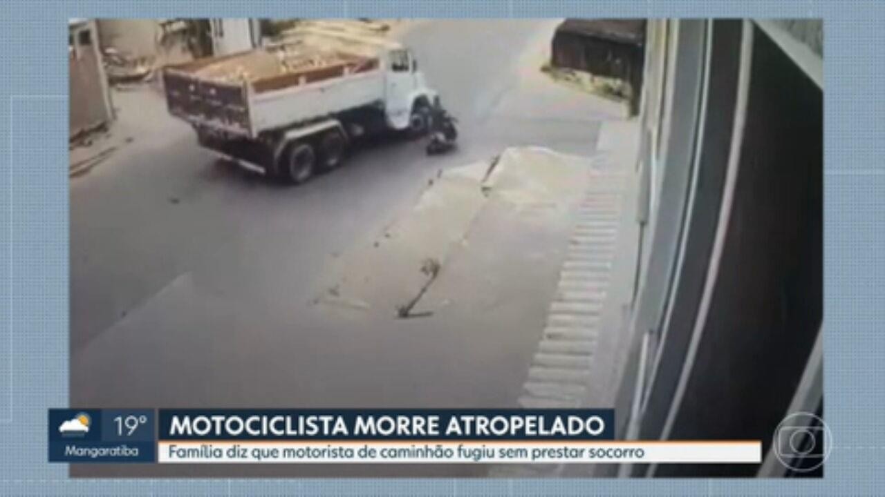 Motociclista morre atropelado em Duque de Caxias; família diz que motorista fugiu sem prestar ...