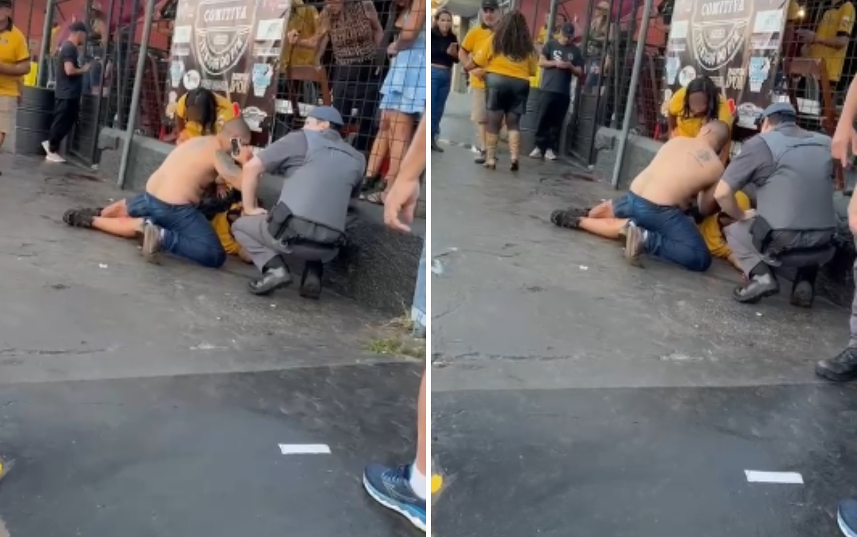 Homem é preso após esfaquear genro durante briga na Festa do Leite de Batatais