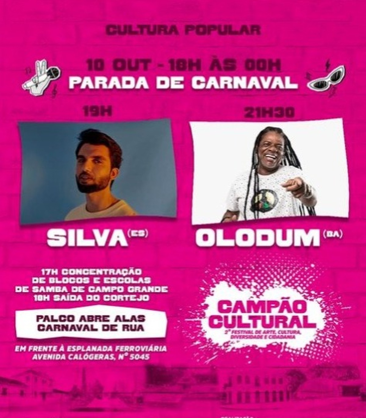 'Campão Cultural': veja agenda de atrações do evento desta segunda ...
