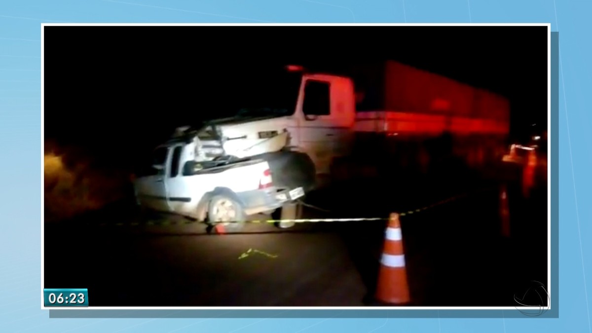 Motorista de carro morre ao ser atingido por carreta em rodovia de MS | Mato Grosso do Sul | G1