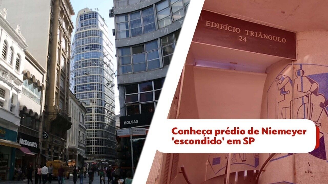 Conheça prédio de Niemeyer 'escondido' em SP, que tem obra de Di ...