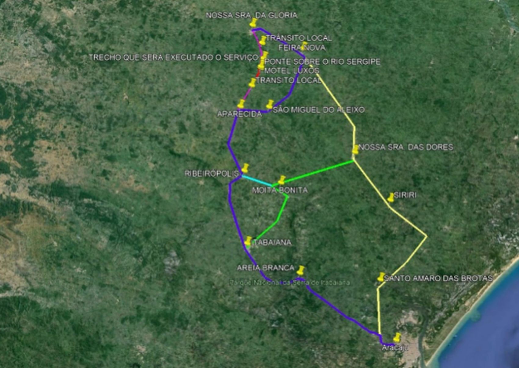 Trecho da rodovia SE-175 será interditado para a realização de obras em ...