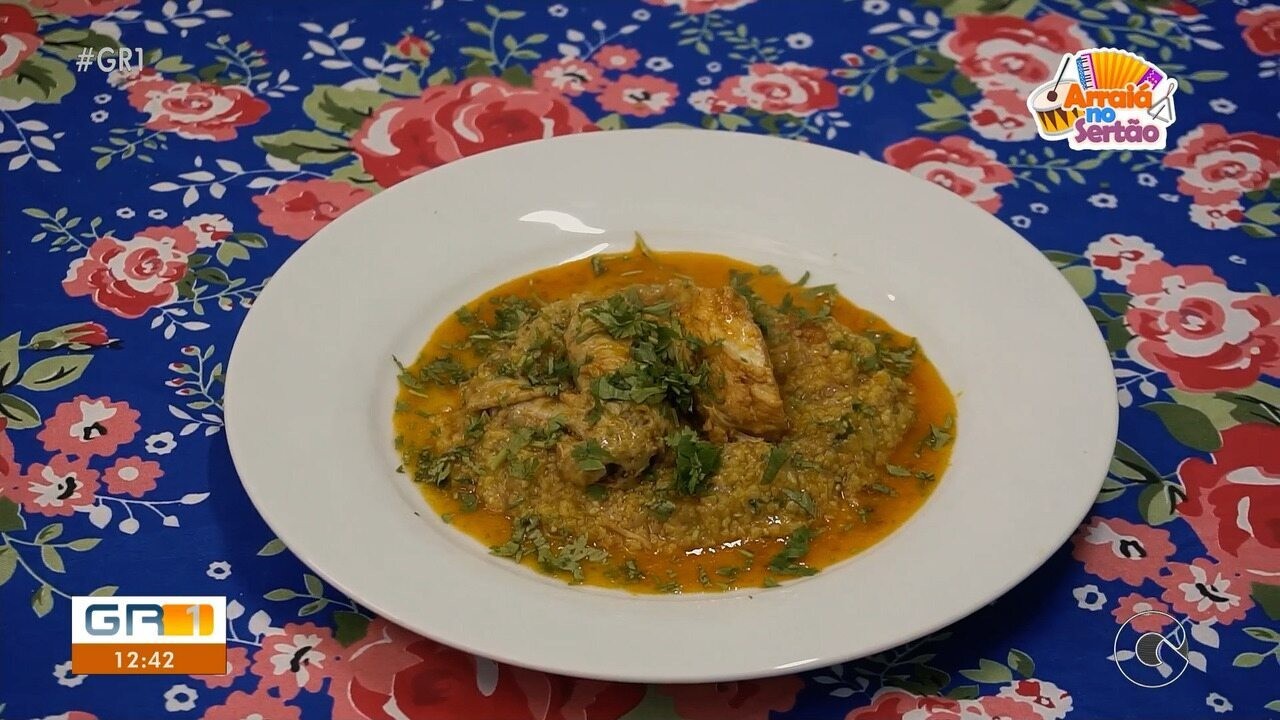'Xerém do Sertão': aprenda a preparar a receita de frango com xerém | G1