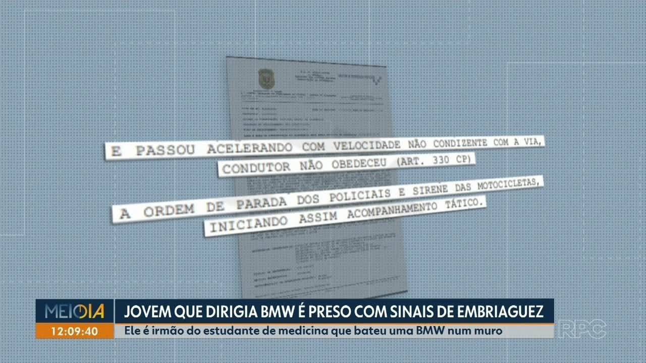 Irmão mais novo do motorista que bateu BMW com oito pessoas em Curitiba já foi preso por ...