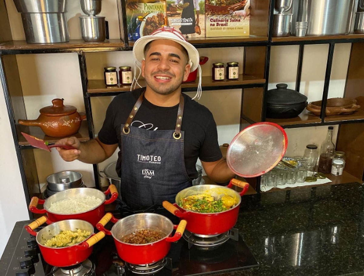 Chef de cozinha Timoteo Domingos recebe alta do Huse | Sergipe | G1