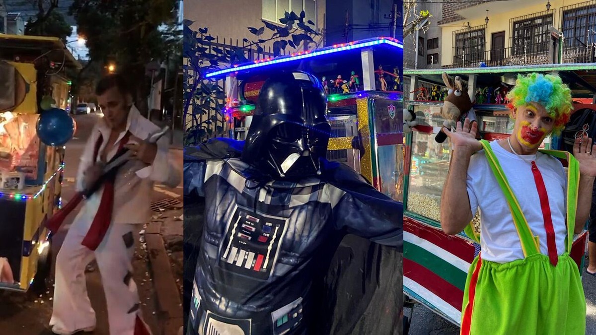 Dia da Pipoca: 'O segredo da minha receita é o amor', conta pipoqueiro fantasiado da Tijuca ...