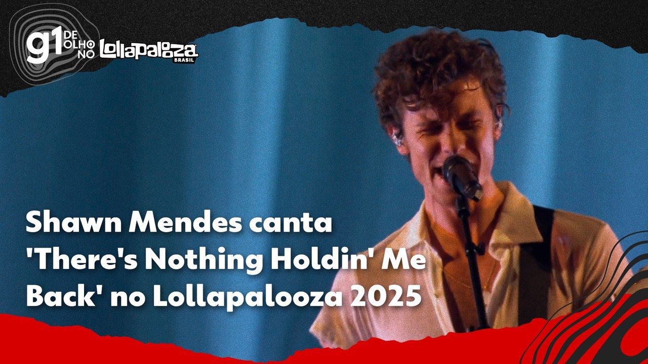 Shawn Mendes: o melhor show do Lolla 2025 para leitores do g1 | G1