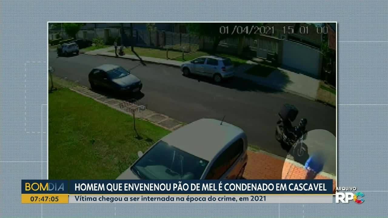 Homem é condenado por tentativa de homicídio após enviar pão de mel envenenado para amante da ...