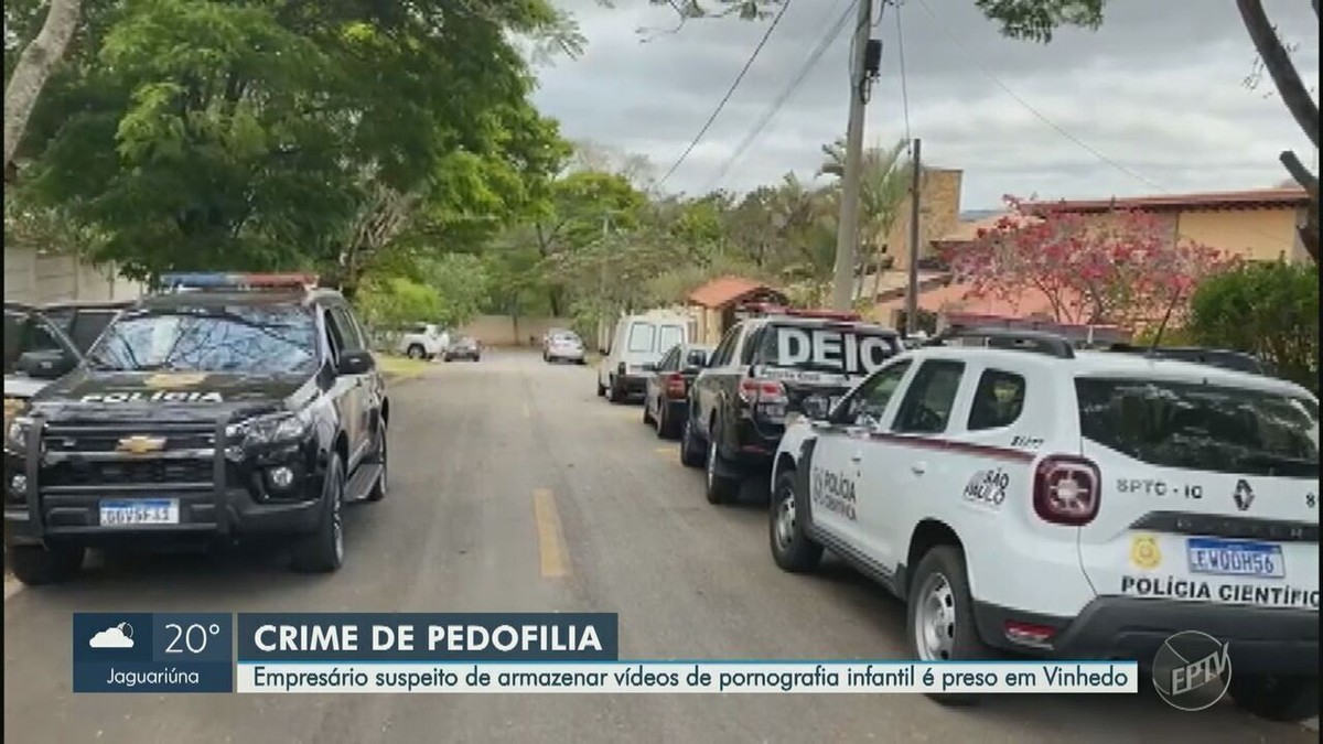 Empresário Suspeito De Armazenar Vídeos De Pornografia Infantil é Preso