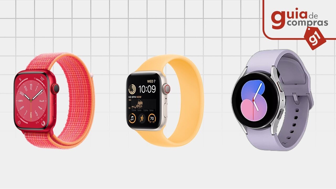 Smartwatch: g1 testa e compara relógios da Apple, Huawei e Samsung ...