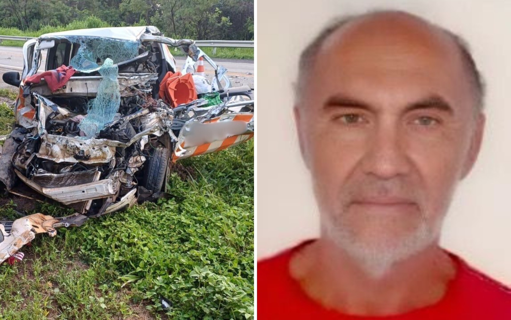 Saiba quem era o motorista de carro que morreu em acidente enquanto fazia escolta para caminhão