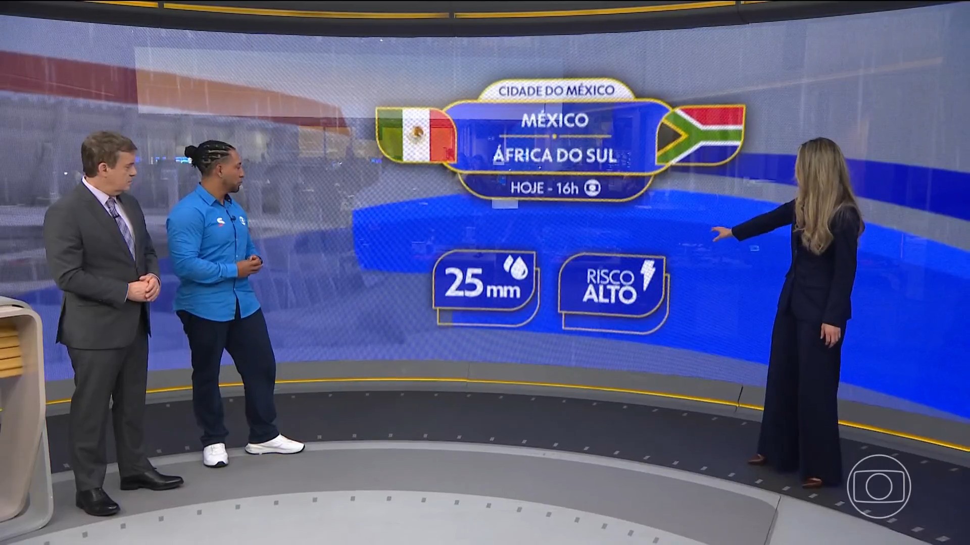 Jogo de abertura da Copa do Mundo 2026 deve ter chuva com risco alto ...
